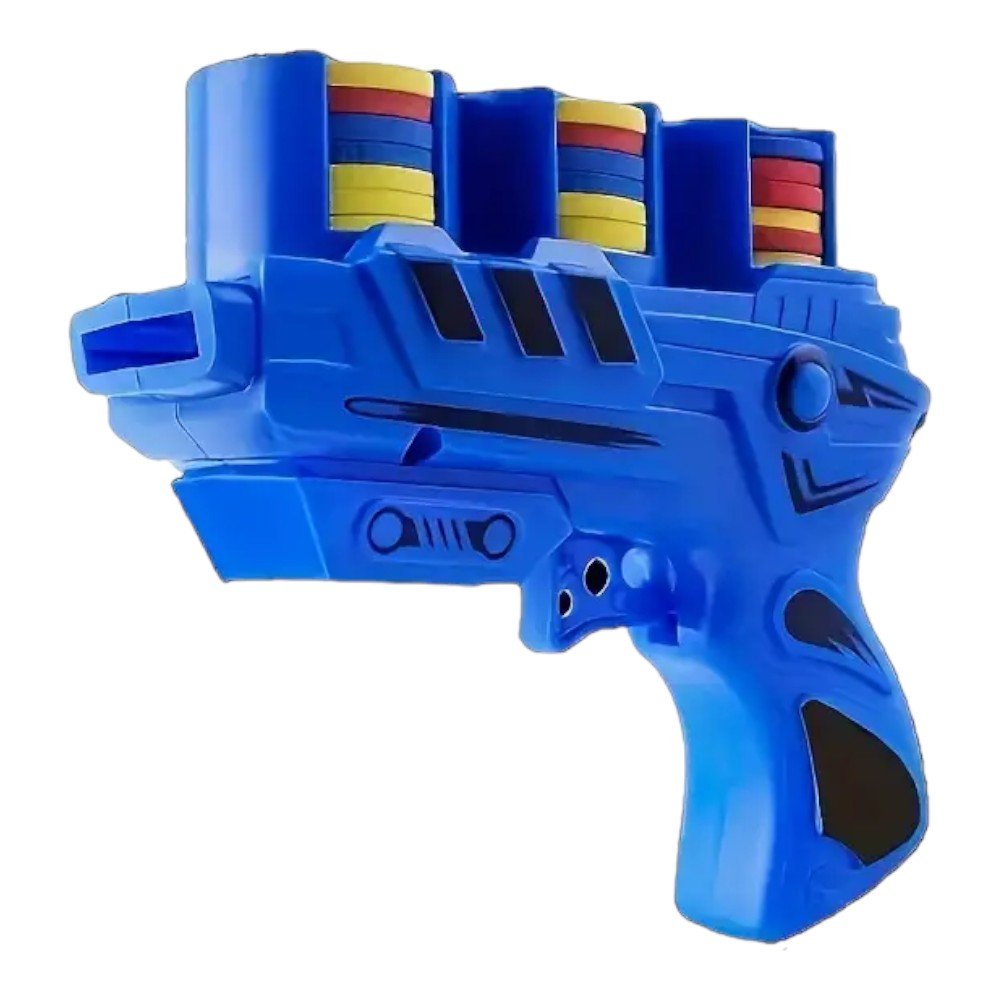 Foam Disc Blaster with 25 EVA Discs for Outdoor Target Play